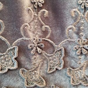 Carole Little | Dresses | Carol Little Nwt Sz 4 Grey Embroidered 2 Pc ...